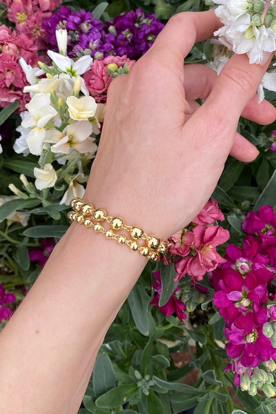 BOCCE BRACELET (LARGE) - 14K GOLD VERMEIL – Native Gem