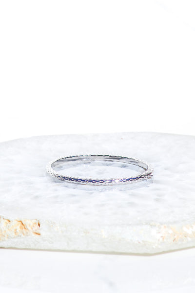 BALI BANGLE- STERLING SILVER – Native Gem