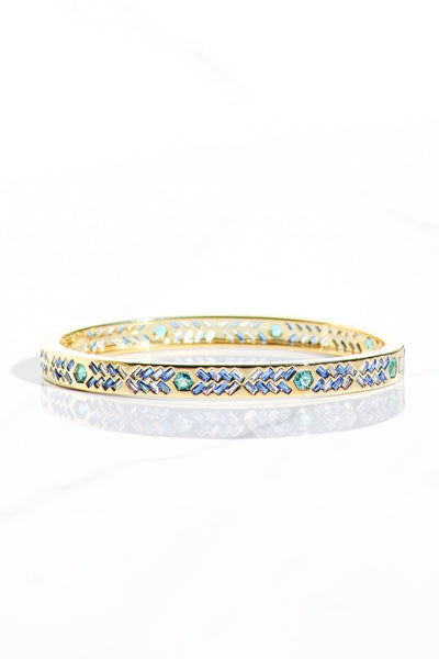SUNBEAM BANGLE- OCEAN – Native Gem