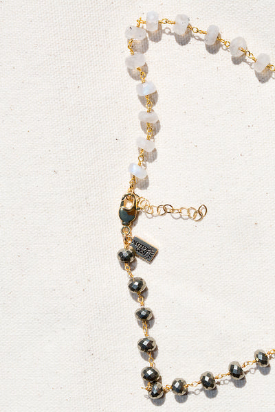 SPECTRUM Y NECKLACE- FOG – Native Gem